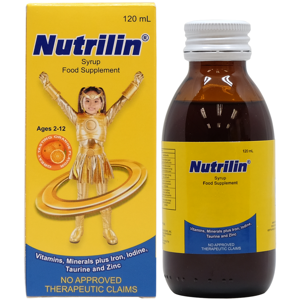 Nutrilin¬Æ is UNILAB's all-in-one multivitamins for children packed ...